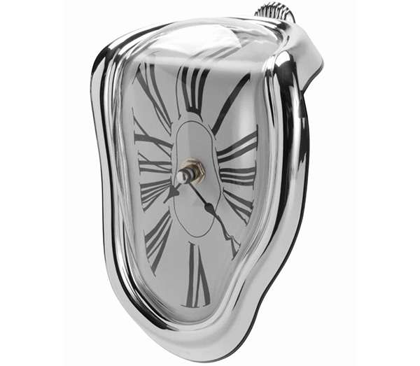 Oozing Timepieces : melting clock